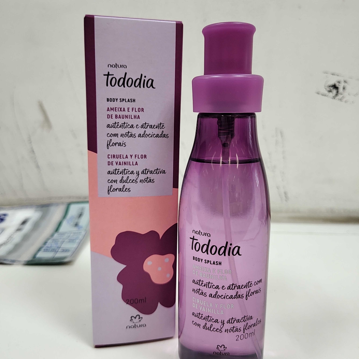 Body Splash from natura todo dia body Splash ameixa e flor de baunilha ...