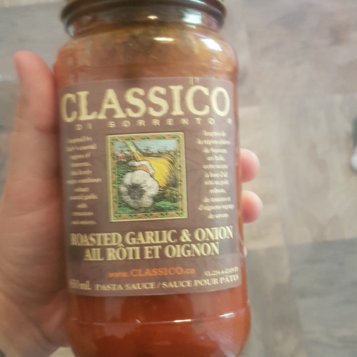 Classico Roasted Garlic & Onion from Classico - Vegan Product Reviews ...