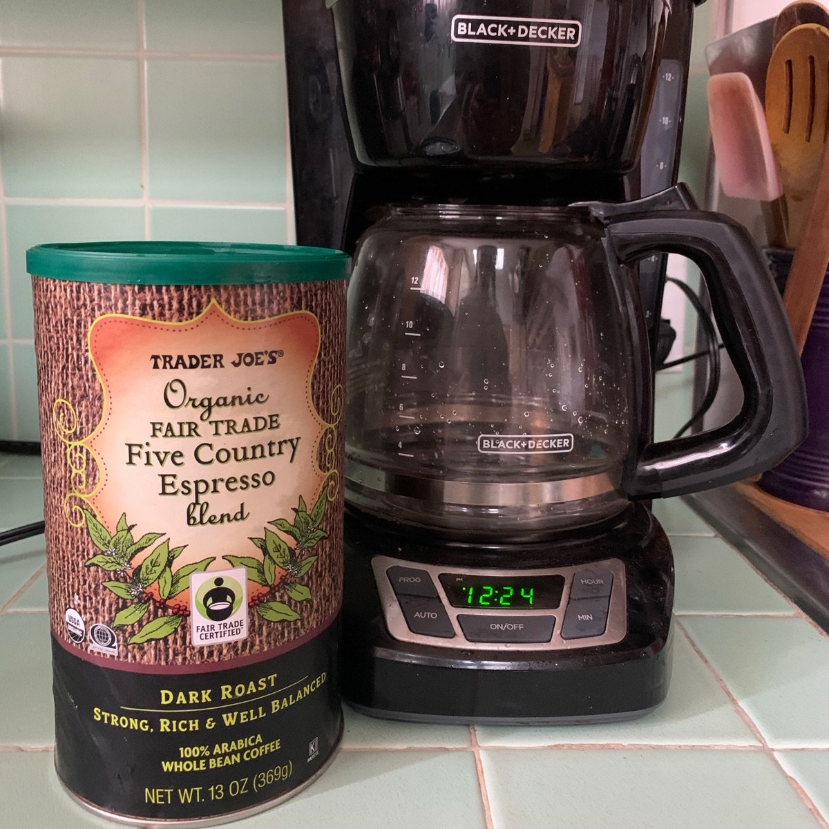 Organic Fair Trade Five Country Espresso Blend at Trader Joe's - Review ...
