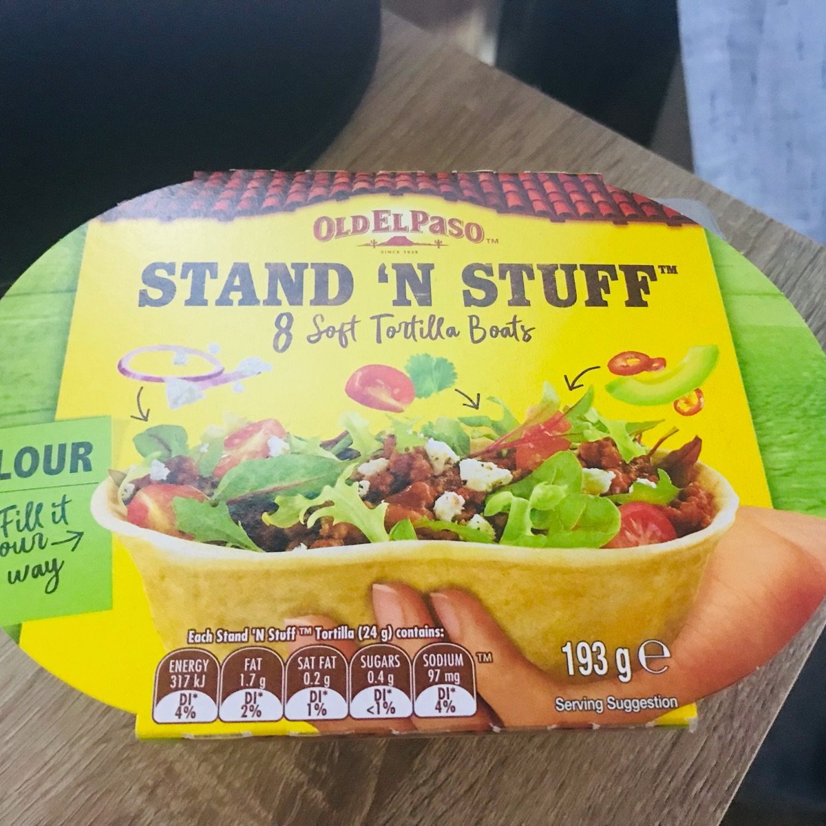 Stand ‘N’ Stuff from Old El Paso - Vegan Product Reviews & Ratings ...