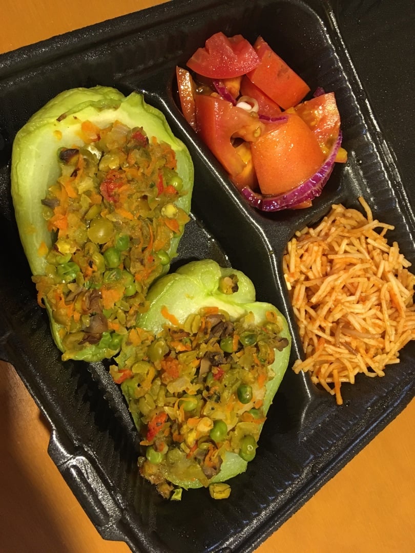Chayotes Rellenos De Guiso De Chícharos from A Tu Salud - Vegan Product ...