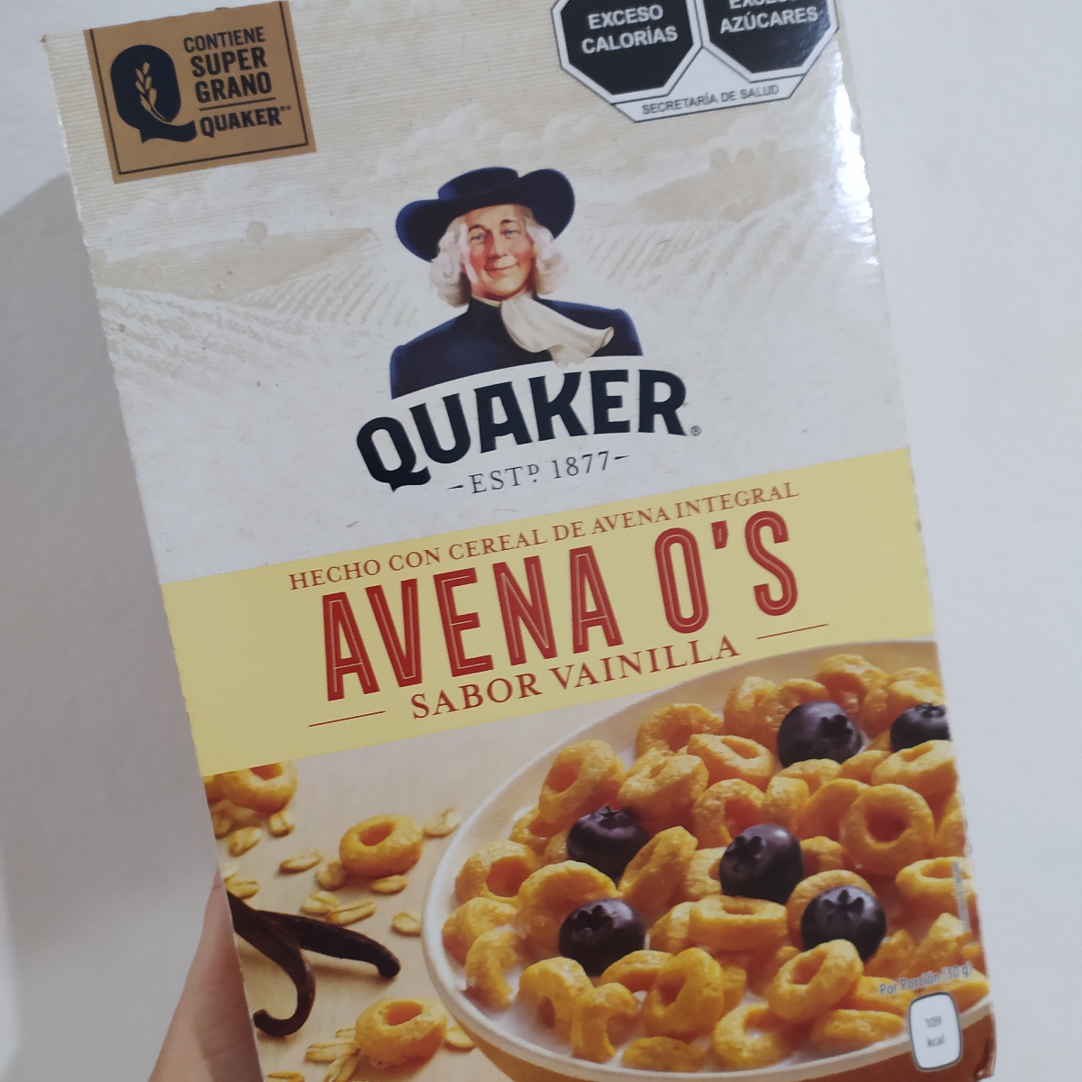 Cheerios Cereal De Avena Integral from Quaker - Vegan Product Reviews ...