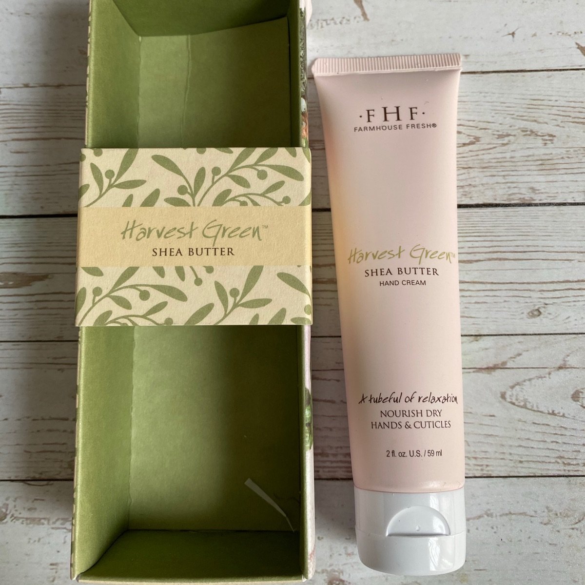 harvest green Shea butter hand cream from FarmHouse Fresh - Vegan ...