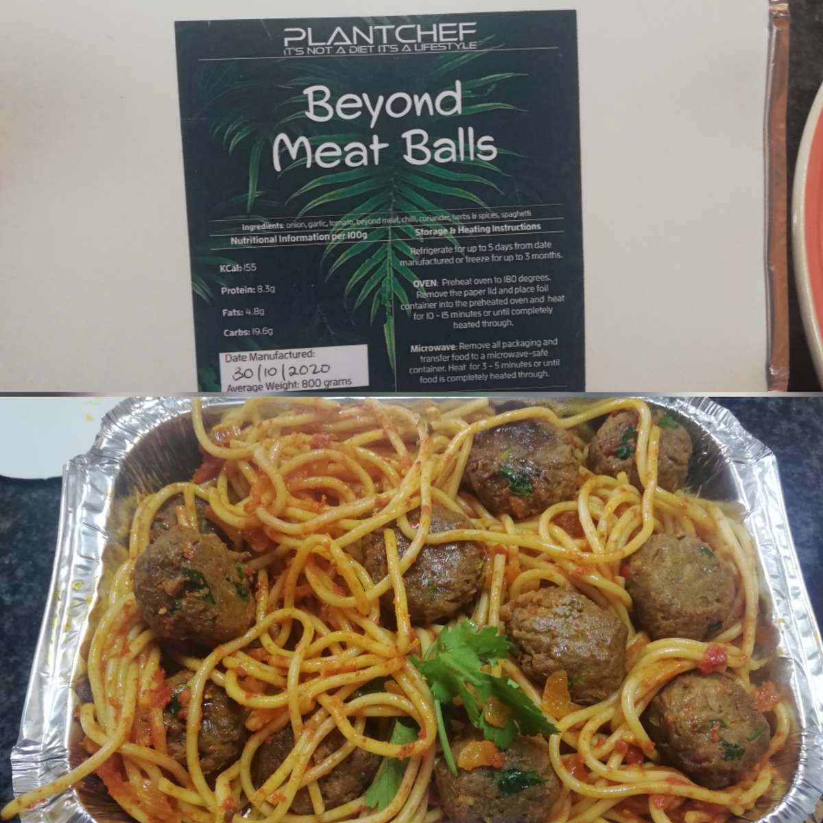 Beyond Meat Balls from Tesco Plant Chef - Vegan Product Reviews ...