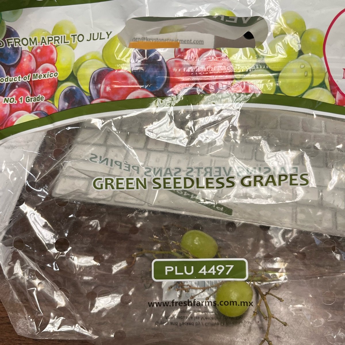 Green Seedless Table Grapes from Fresh farms - Vegan Product Reviews ...