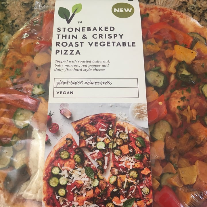 Woolworths Stonebaked Thin & Crispy Roast Vegetable Pizza Review | abillion