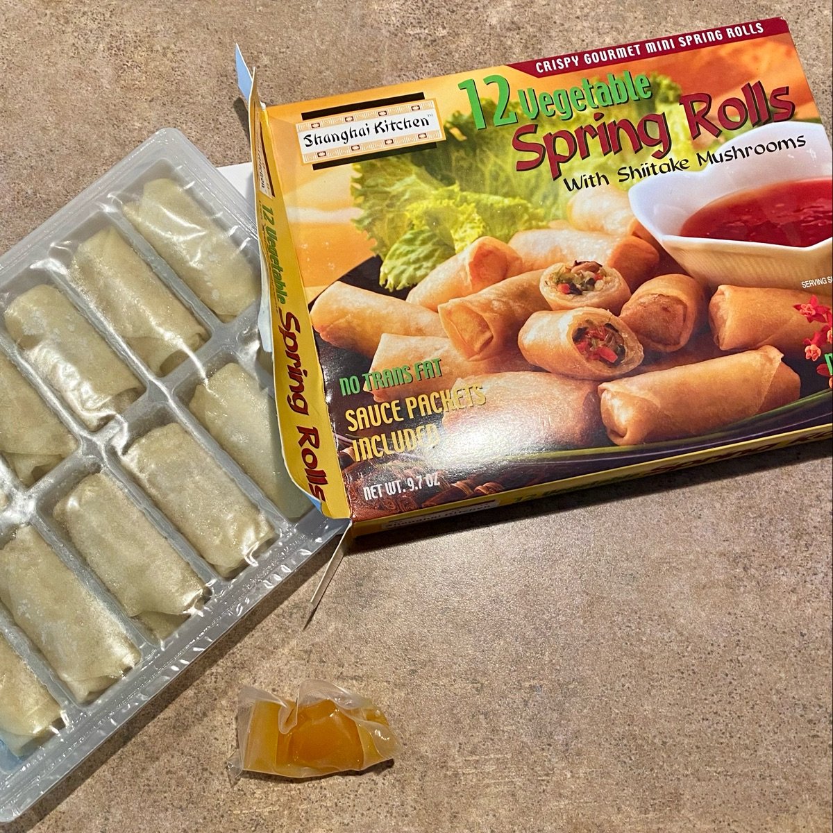 Vegetable spring rolls from Shanghai kitchen - Vegan Product Reviews ...