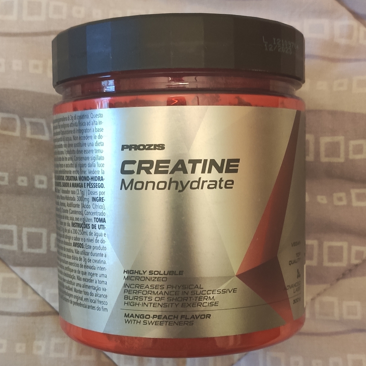 Creatine Monohydrate from Prozis - Vegan Product Reviews & Ratings ...