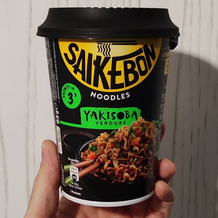 Saikebon Yakisoba noodles alle verdure Review | abillion