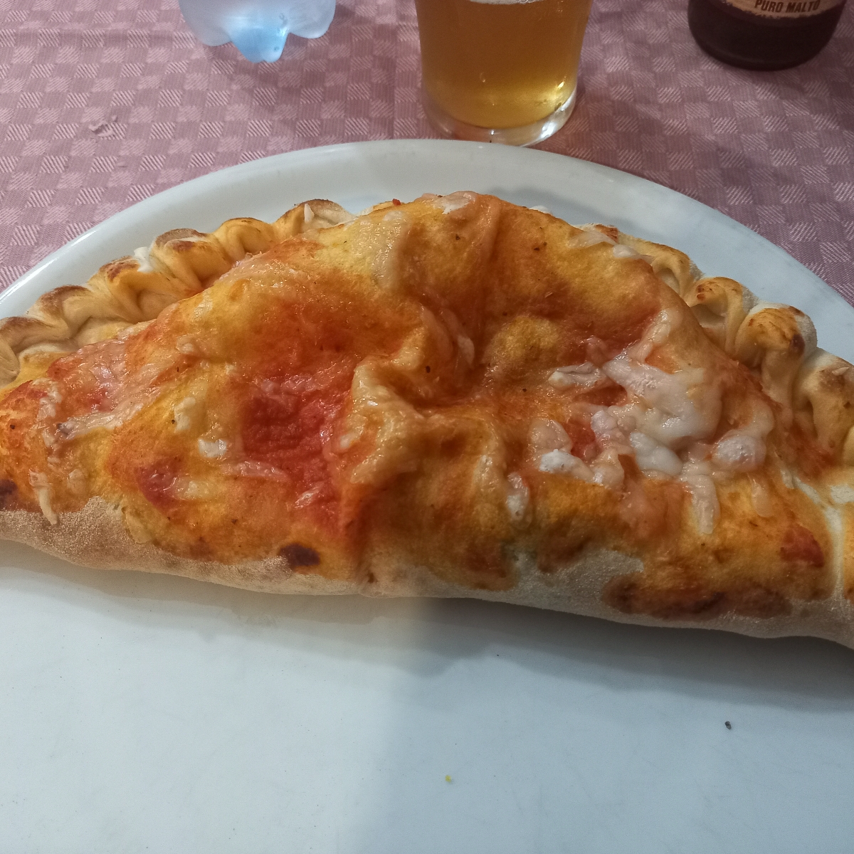 Calzone Salsiccia E Friarielli at Trinacria Rosticceria Siciliana ...
