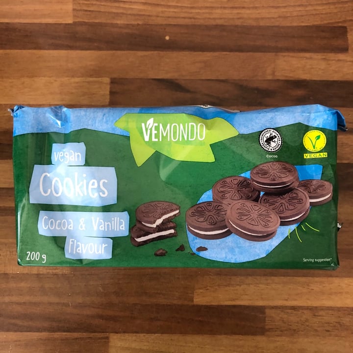 Vemondo Vegan Cookies Cocoa & Vanilla Flavour Review | abillion