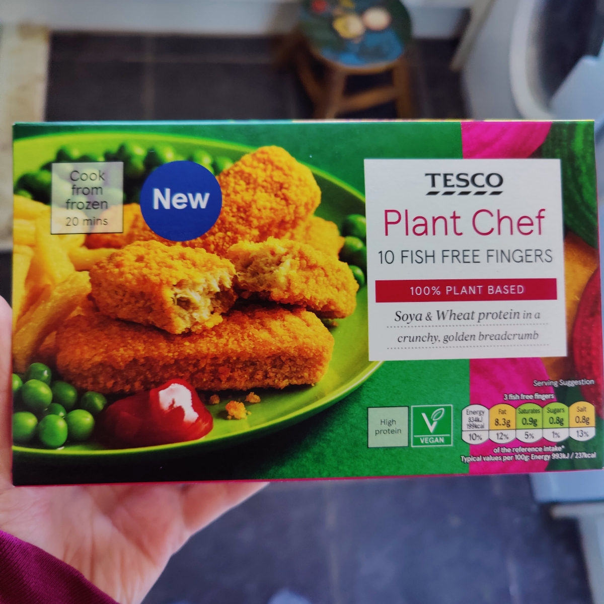 10 Fish free fingers from Tesco Plant Chef - Vegan Product Reviews ...