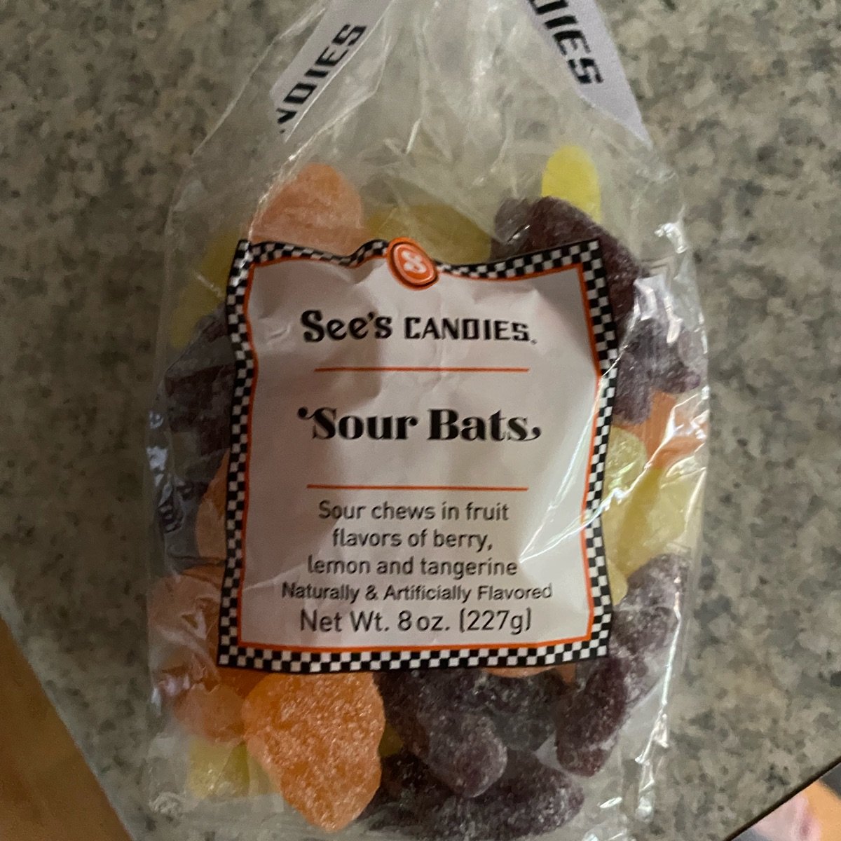 Sour Bats from See’s - Vegan Product Reviews & Ratings | abillion