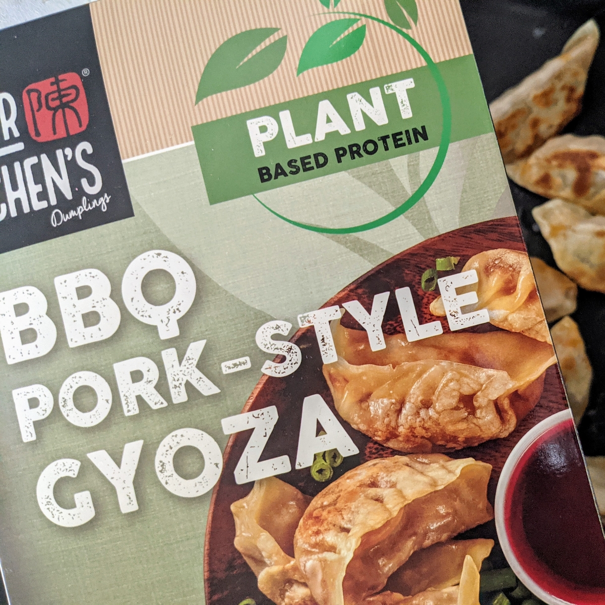 BBQ pork-style gyoza from Mr Chen's Dumplings - Vegan Product Reviews ...