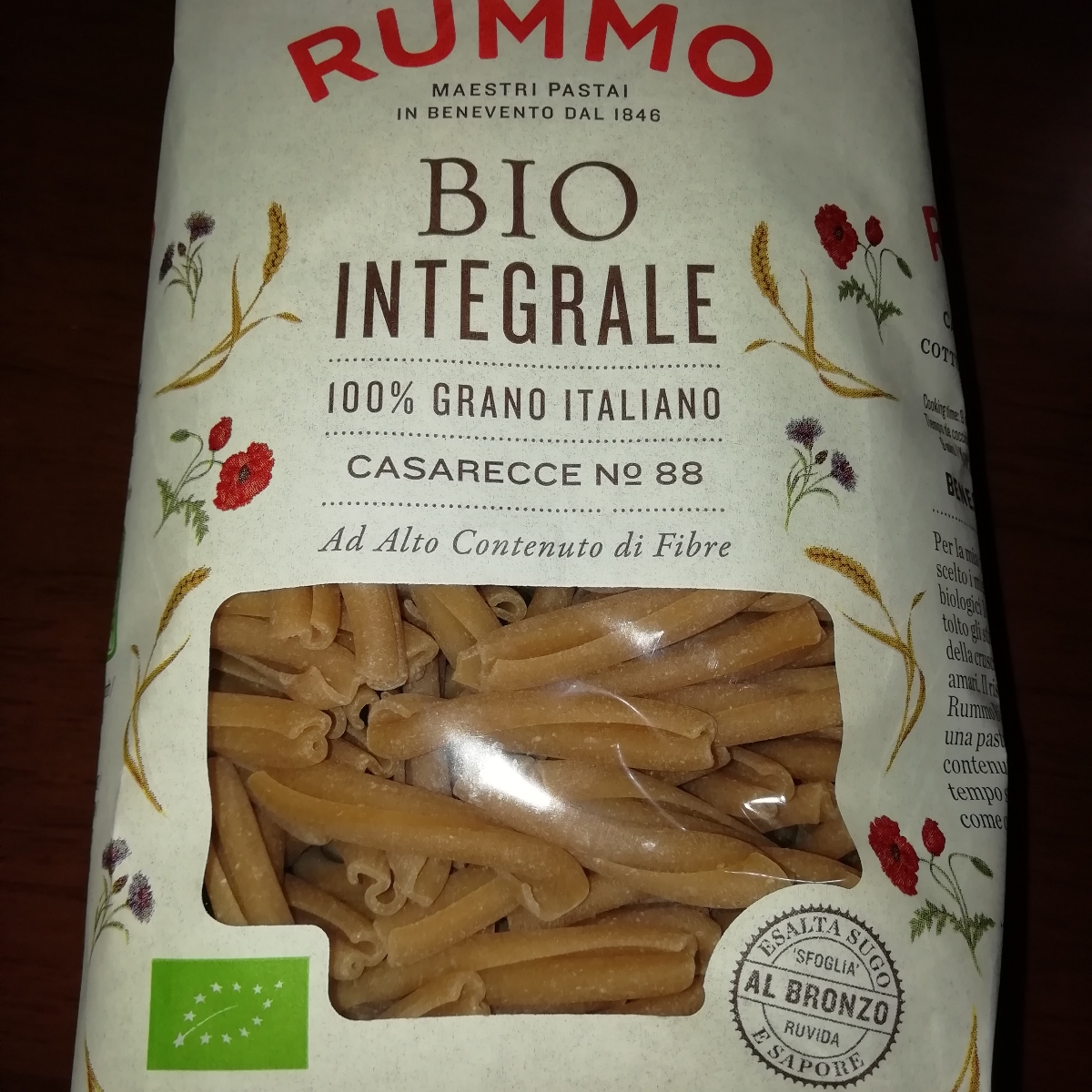 Caserecce bio Integrali from Rummo - Vegan Product Reviews & Ratings ...
