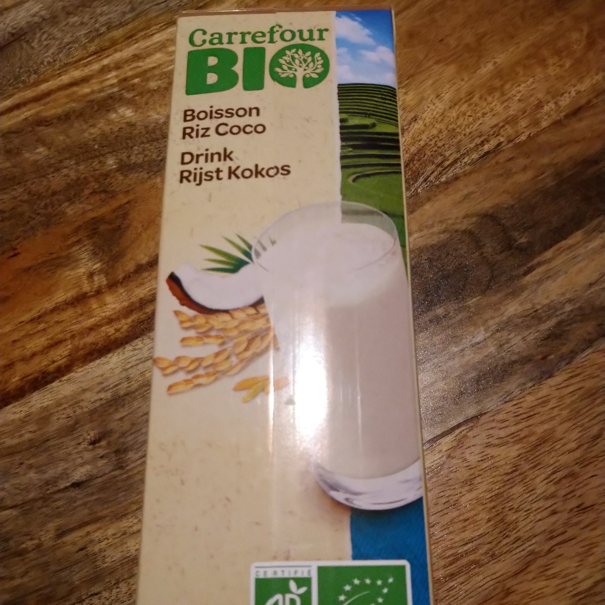 Boisson riz coco from Carrefour Bio - Vegan Product Reviews & Ratings ...