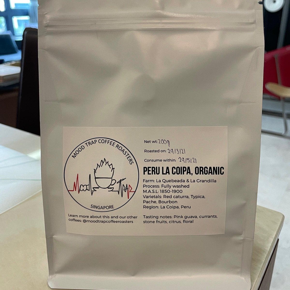 Moodtrap Coffee Roasters - Peru La Copia from Mood Trap Coffee Roasters ...