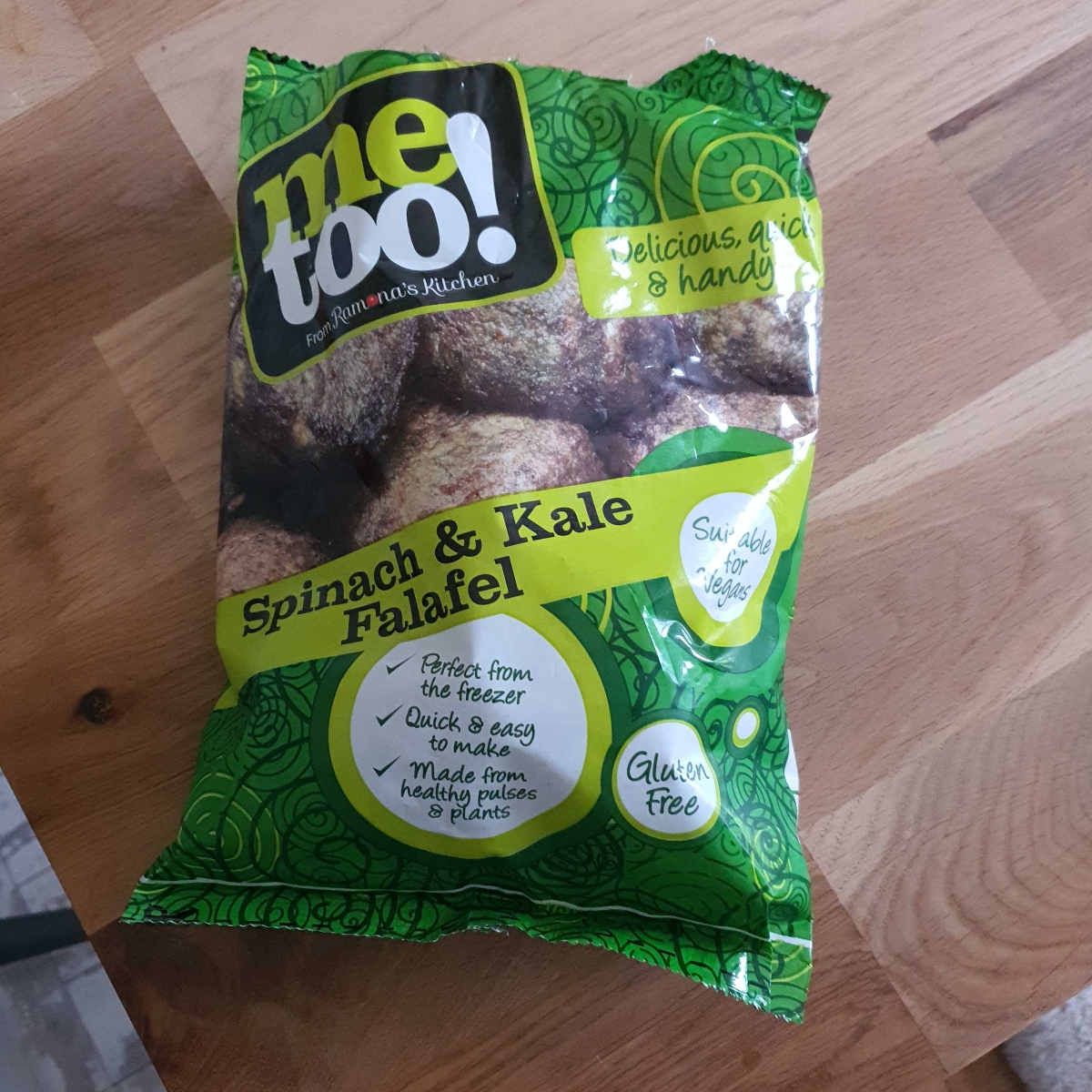 Spinach And Kale Falafel from Me too! - Vegan Product Reviews & Ratings ...