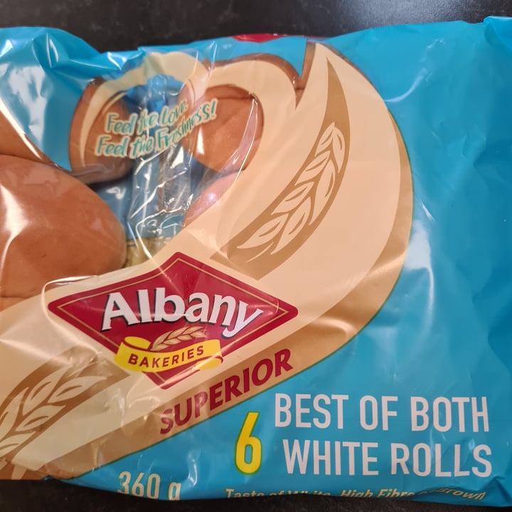 Albany Bakeries 6 Best of both white rolls Review | abillion