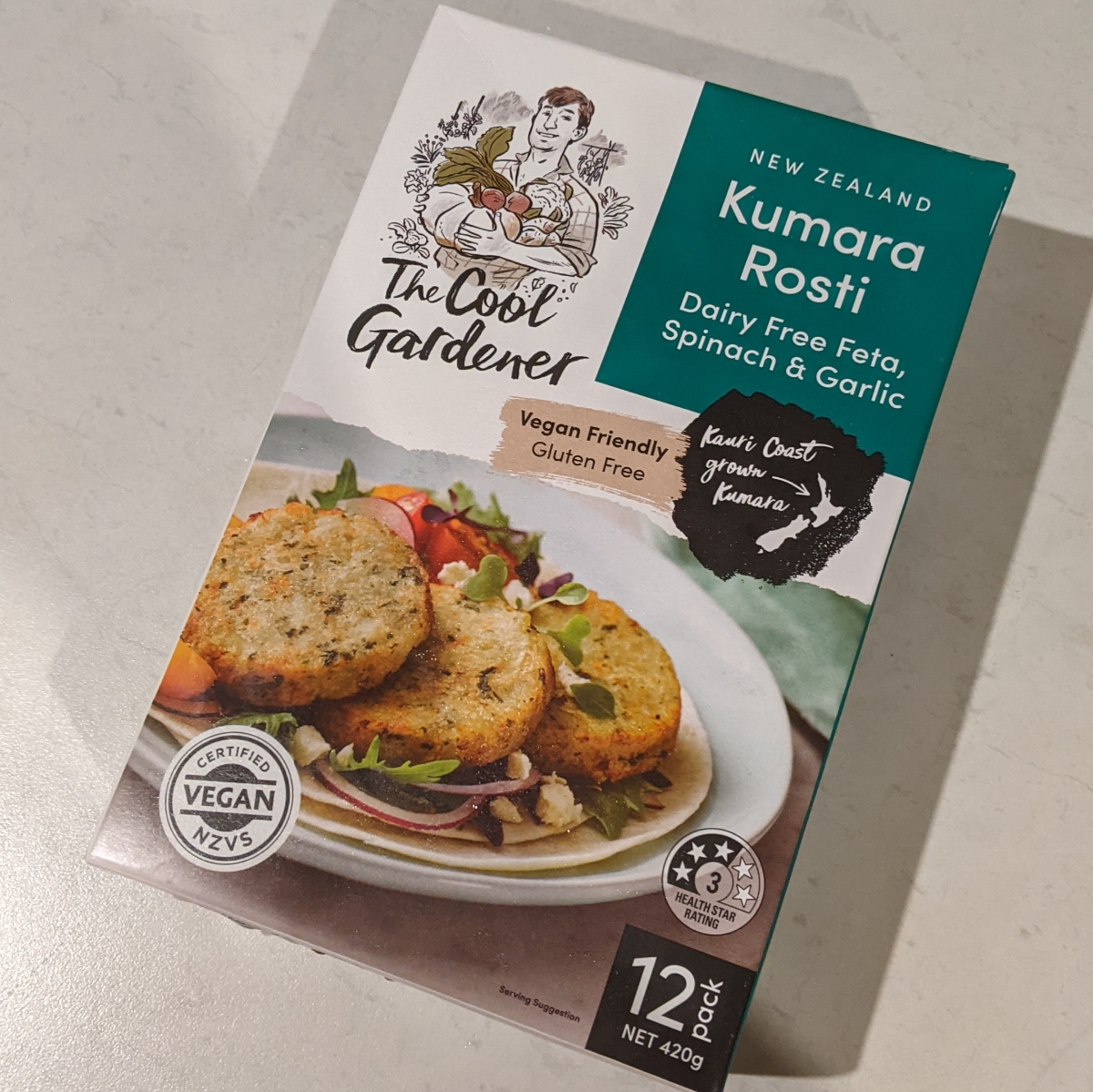 Kumara Rosti from The Cool Gardener - Vegan Product Reviews & Ratings ...
