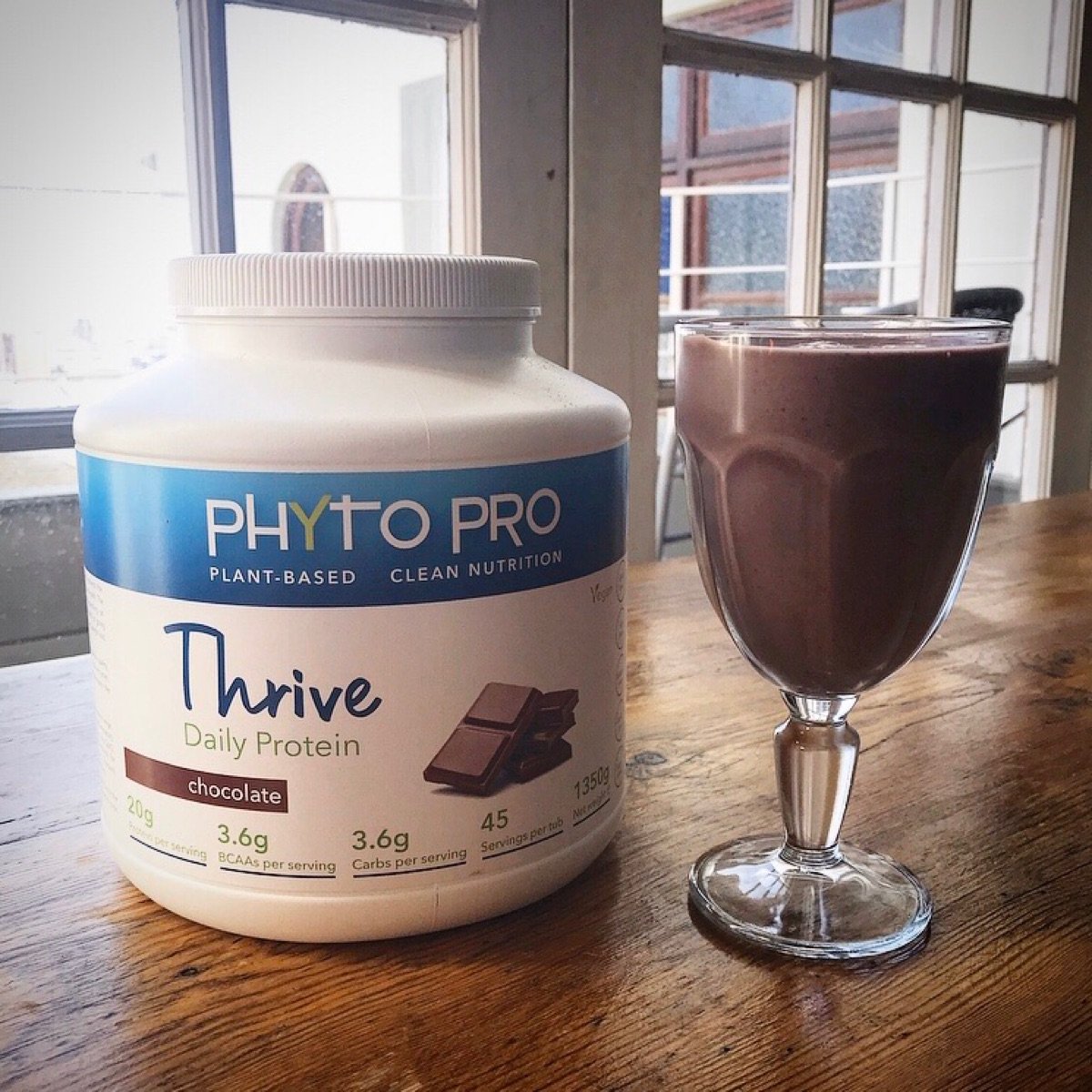 Phyto Pro Thrive Daily Protein Chocolate from Phyto Pro - Vegan Product Reviews & Ratings | abillion