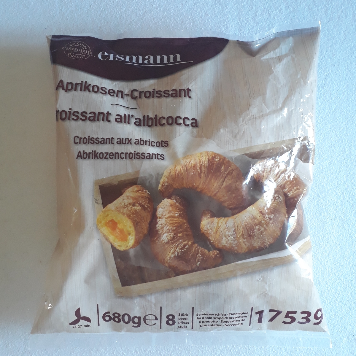Croissant all'albicocca from Eismann - Vegan Product Reviews & Ratings ...