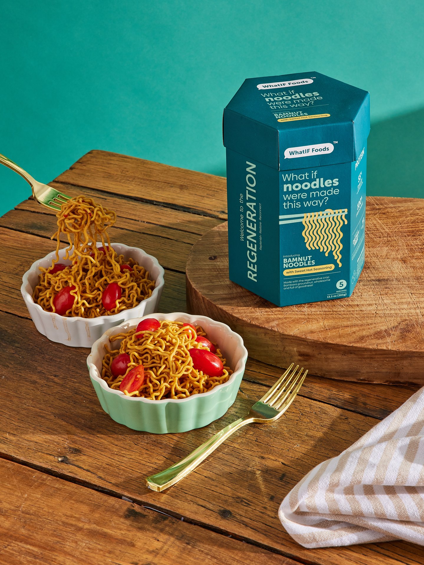 BamNut Healthy High Protein Noodles - Sweet Hot Seasoning from WhatIF ...