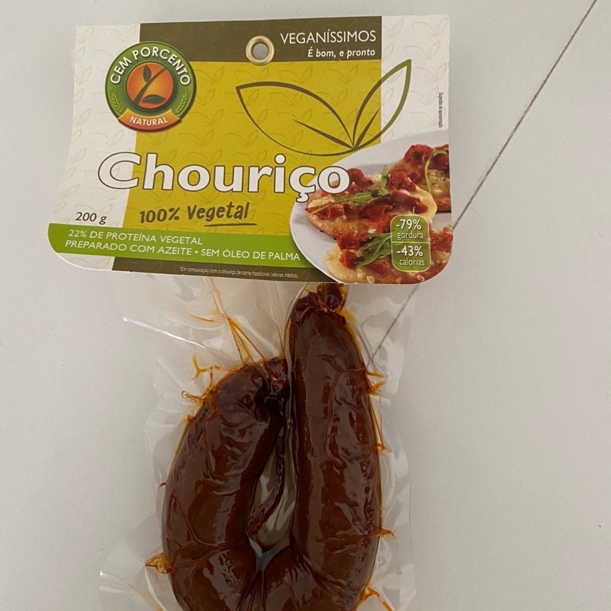 Chouriço 100% Vegetal from Cem Porcento Natural - Vegan Product Reviews ...
