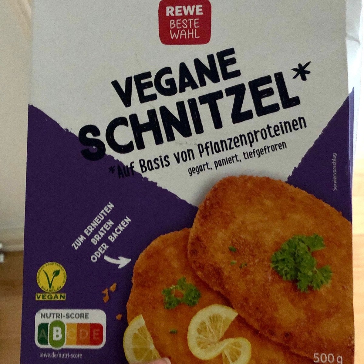 Vegane schnitzel from REWE Beste Wahl - Vegan Product Reviews & Ratings ...