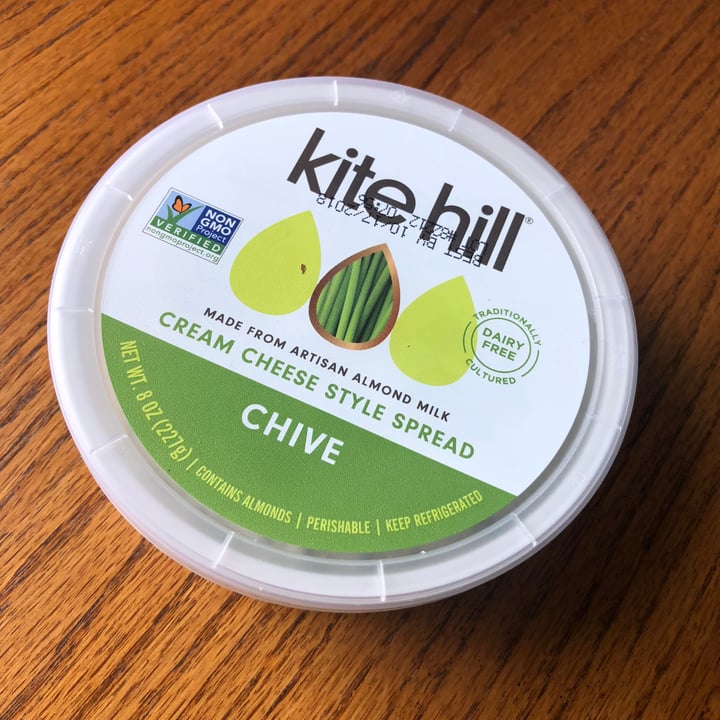 Kite Hill Cream Cheese Alternative Chive Review | abillion