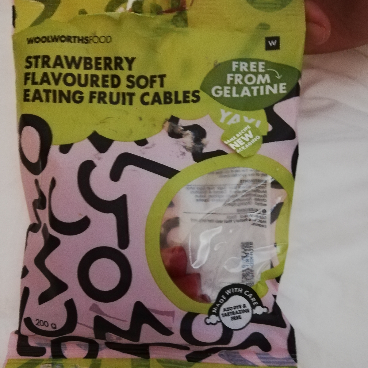 Strawberry Flavoured Soft Eating Fruit Cables from Woolworths Food ...