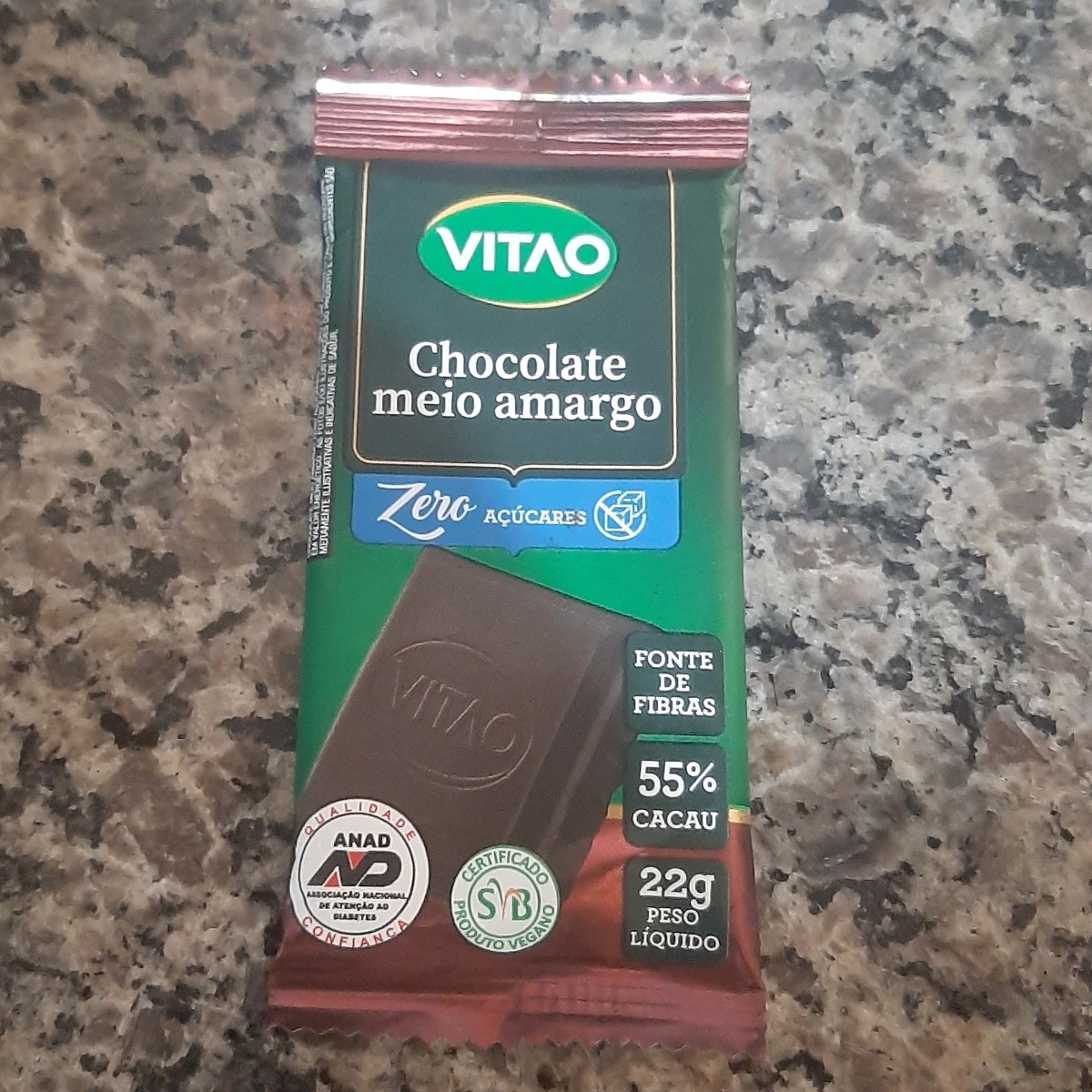 Chocolate meio amargo from VITAO - Vegan Product Reviews & Ratings ...