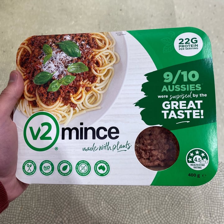 V2 Food Plant-based mince Review | abillion