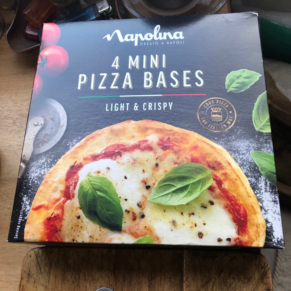 four mini pizza bases from Napolina - Vegan Product Reviews & Ratings ...