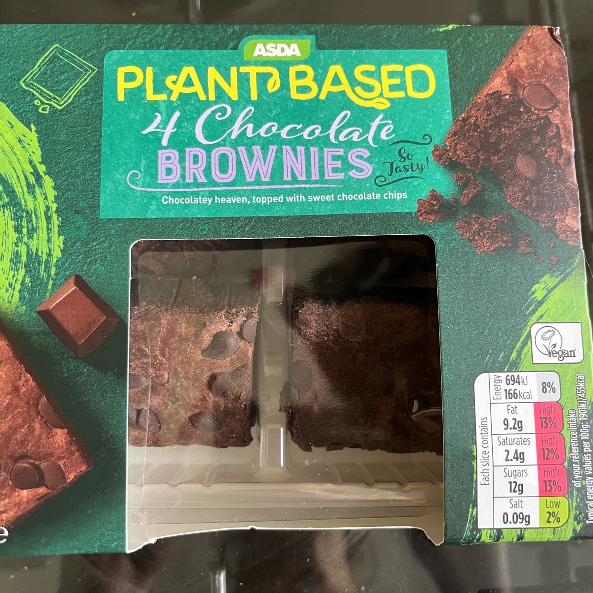 4 Chocolate Brownies from Asda Plant Based - Vegan Product Reviews ...