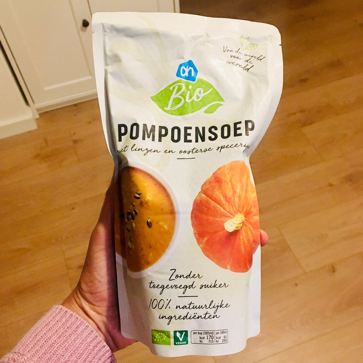 Bio Pompoensoep from Albert Heijn AH - Vegan Product Reviews & Ratings ...