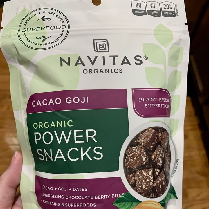 Navitas Cacao Goji Organic Power Snacks Review | abillion