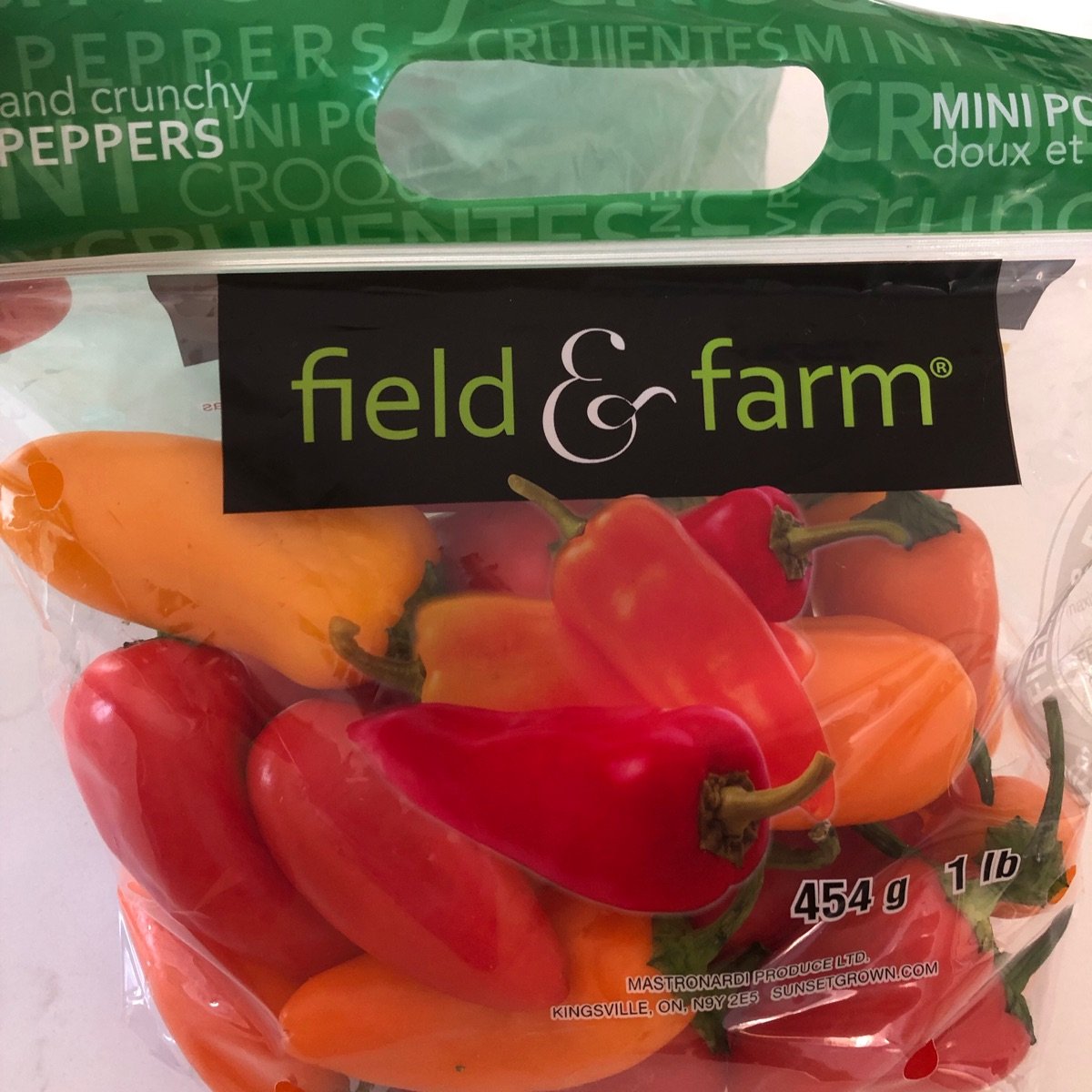 Mini mixed peppers from Field& farm - Vegan Product Reviews & Ratings ...
