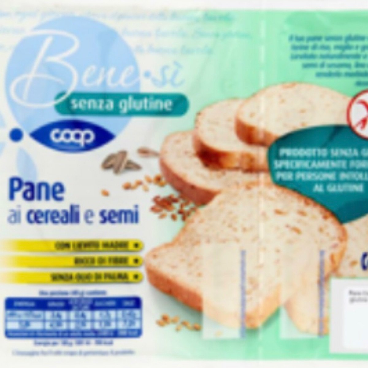 Pane ai cereali e semi from Bene.Si coop - Vegan Product Reviews ...