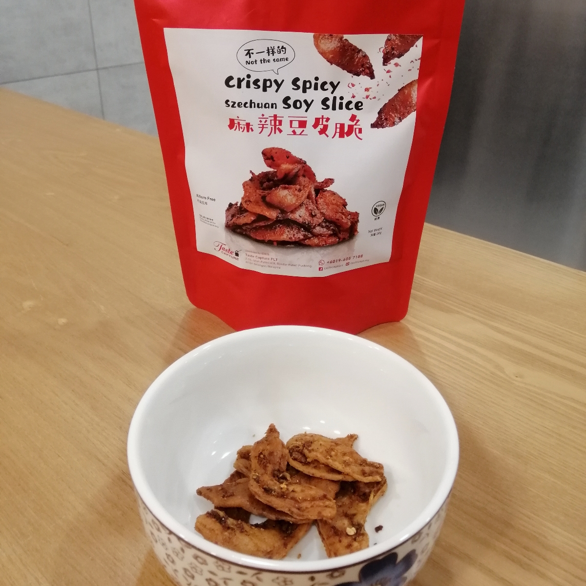 Crispy Spicy Szechuan Soy Slice from Taste Capture - Vegan Product ...