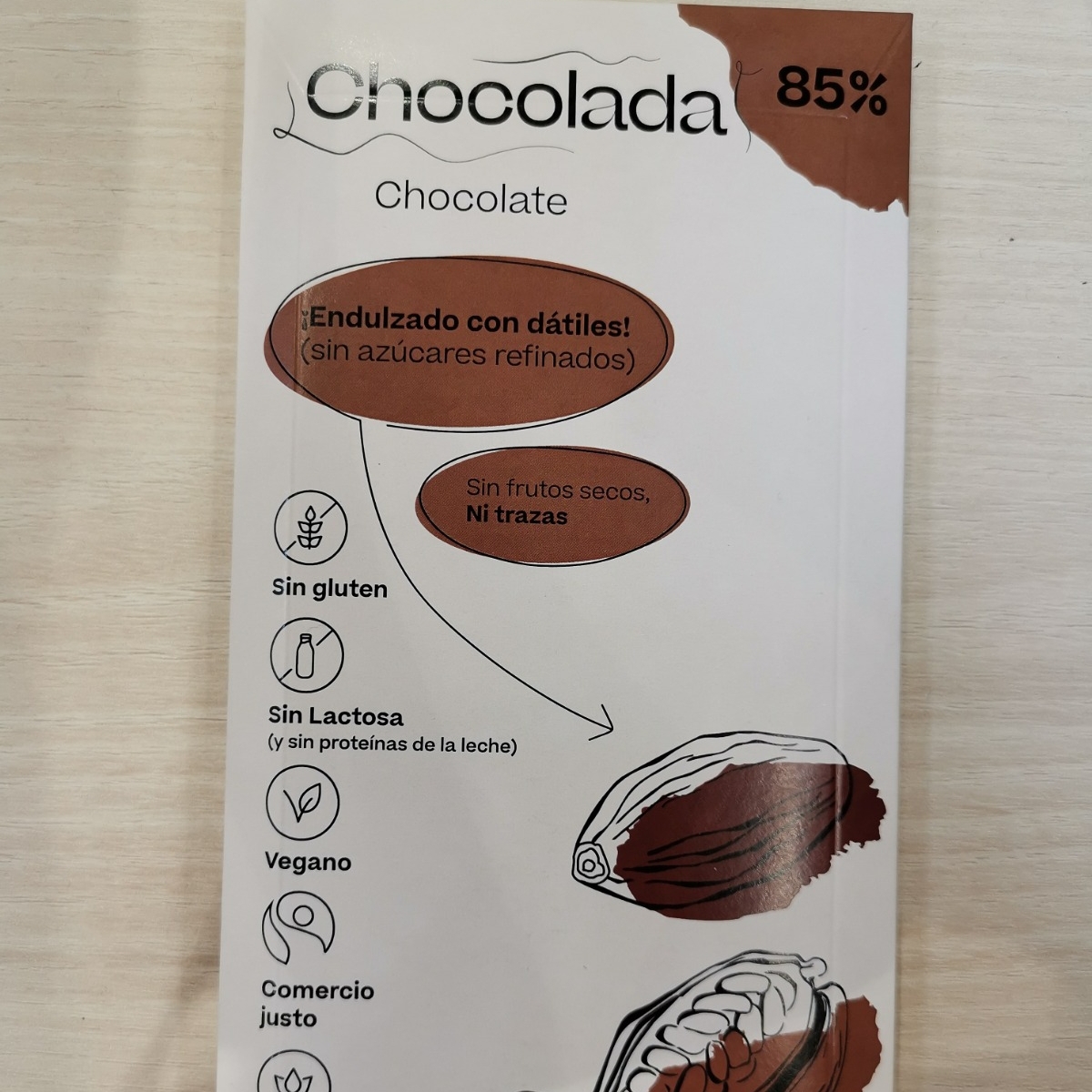 Chocolate 85% from Chocolada - Vegan Product Reviews & Ratings | abillion