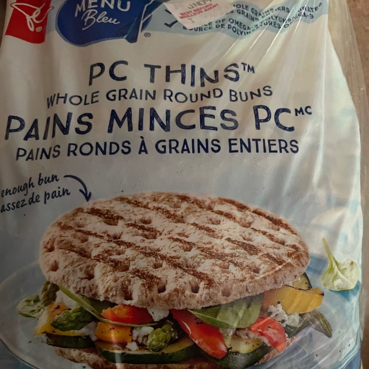 PC Blue Menu PC thins whole grain round buns Review | abillion