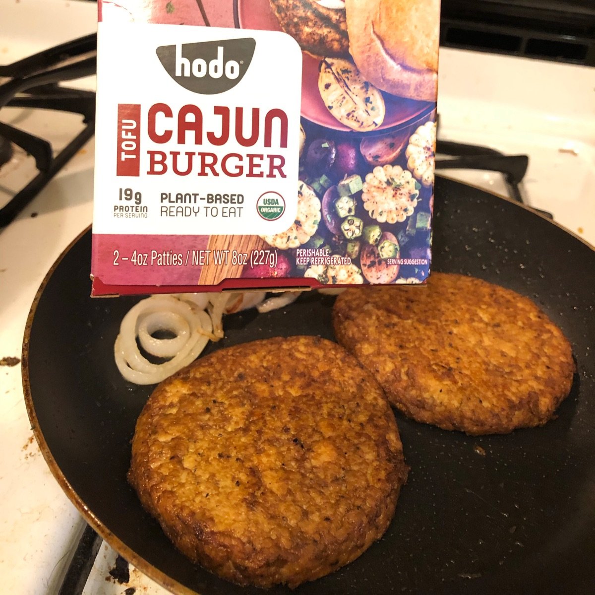 Tofu Cajun Burger from Hodo - Vegan Product Reviews & Ratings | abillion