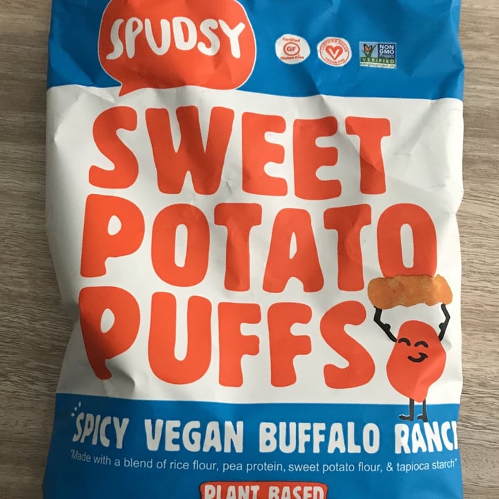 Spudsy Foods Vegan Buffalo Ranch - Sweet Potato Puffs Review | abillion