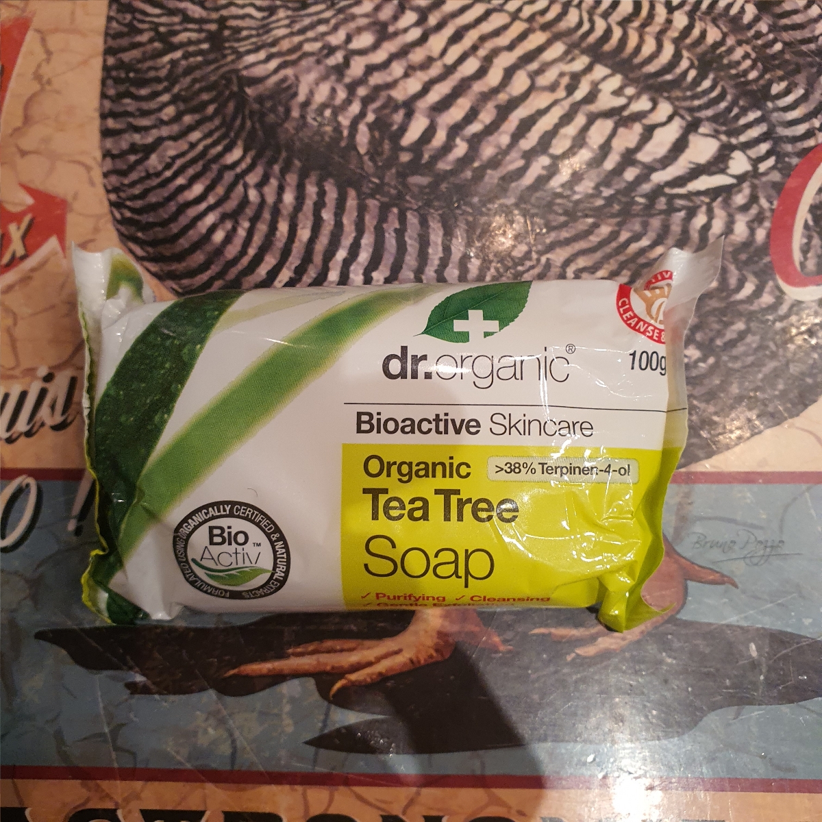 Tea tree soap from dr.organic - Vegan Product Reviews & Ratings | abillion