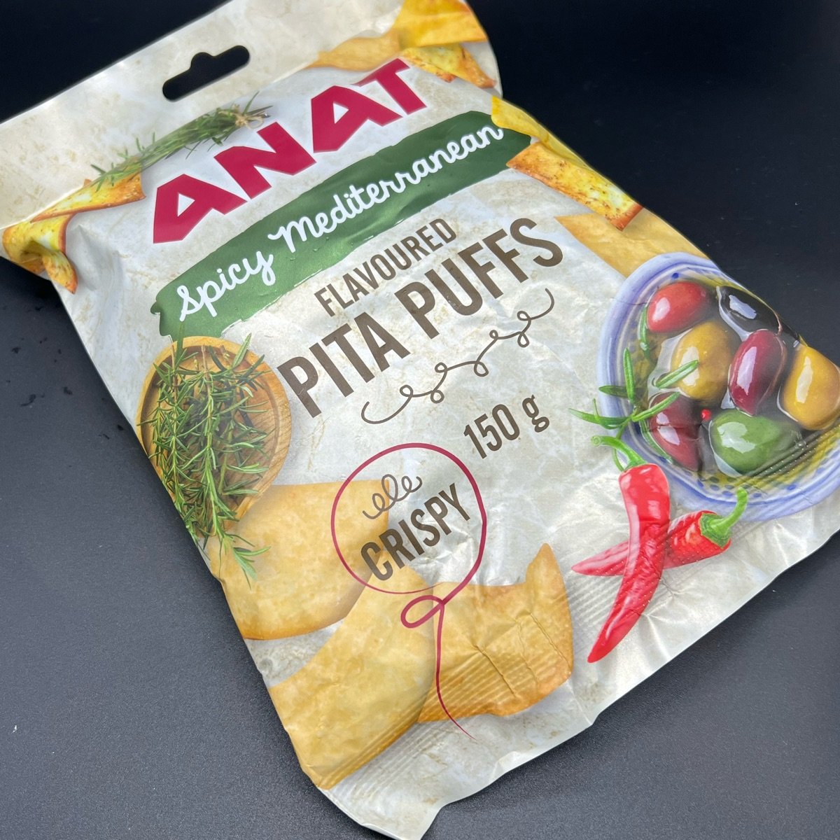 Spicey Mediterranean Pita Puffs at Anat - Review by @ftc | abillion