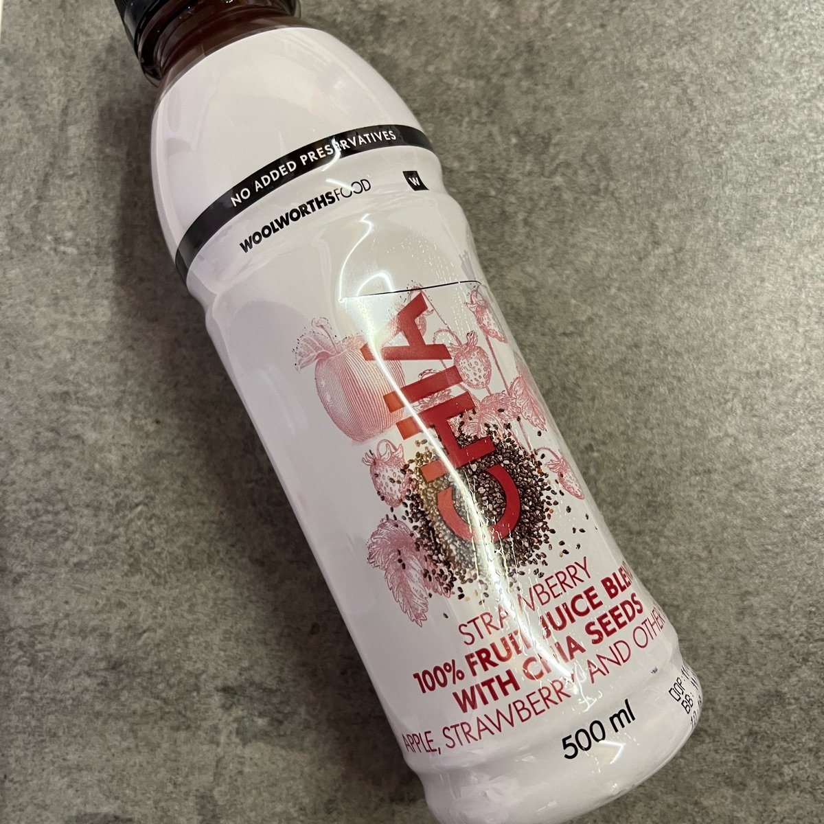 Strawberry with Chai Seeds Fruit & Veg juice from Woolworths Food ...