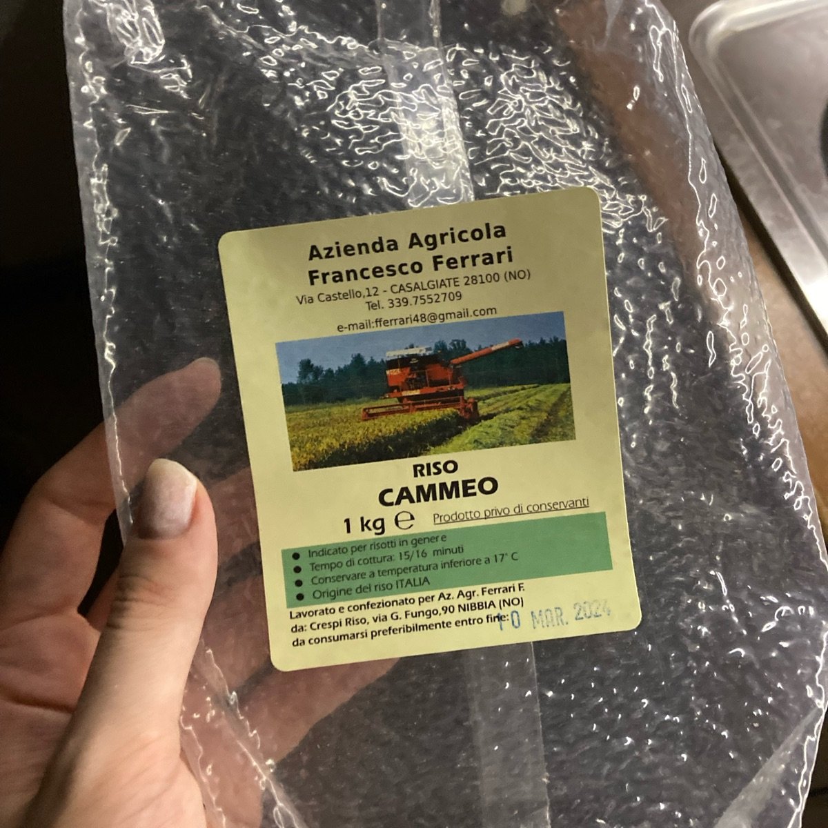 riso cammeo from azienda agricola francesco ferrari - Vegan Product ...