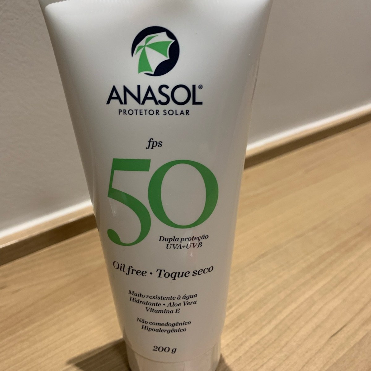 Protetor solar FPS 50 UVA+ UVB from Anasol - Vegan Product Reviews ...