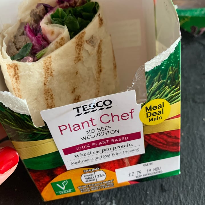 Tesco Plant Chef No Beef Wellington Review | abillion